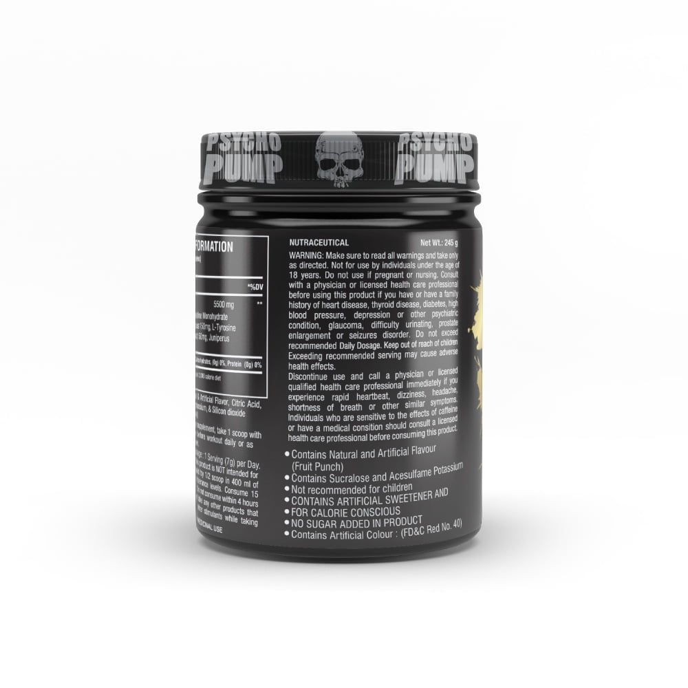 Buy One Science Psycho Pump PreWorkout at - Fitnesstack.com