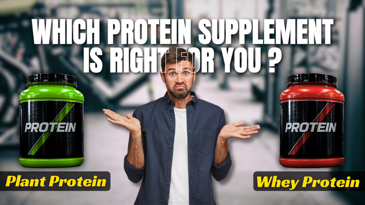 Whey Protein vs Plant Protein – Which One Should You Choose?
